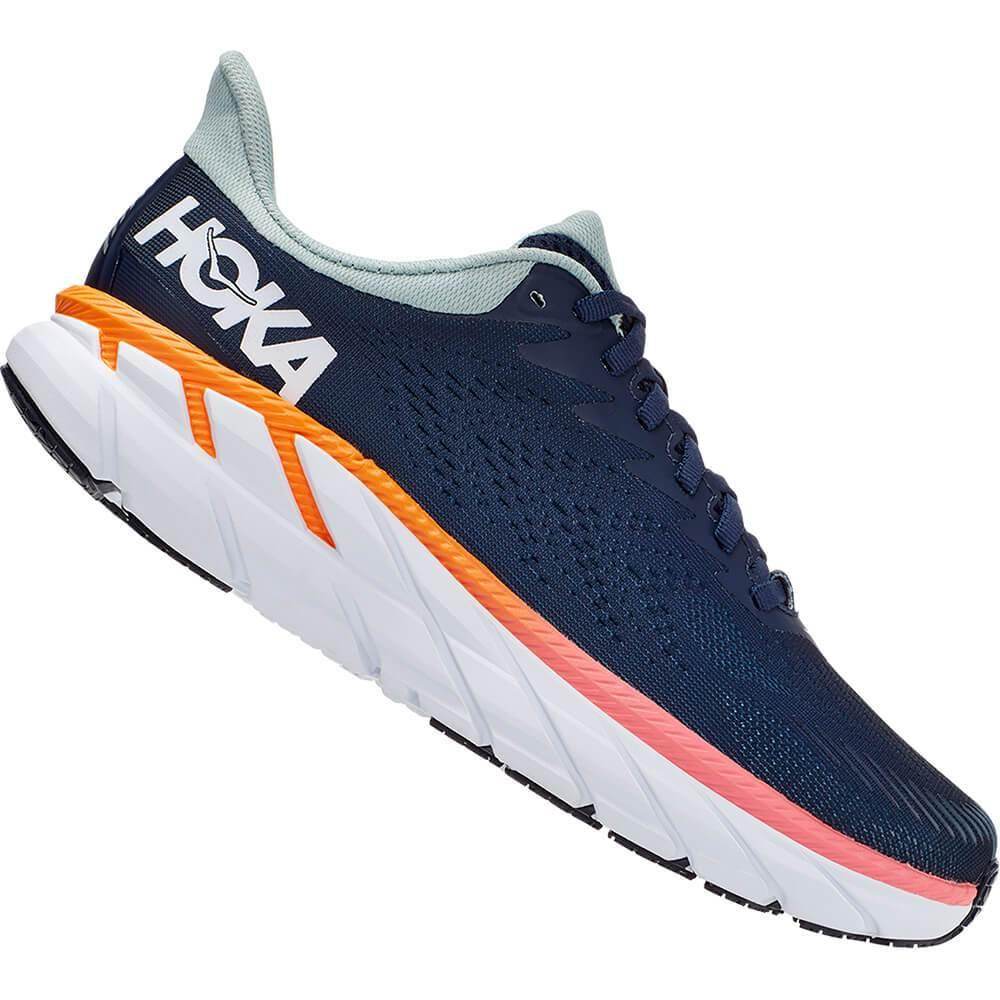 נעלי ריצה הוקה קליפטון 7 רחבות לנשים Hoka 1110535/BIBH CLIFTON 7 WIDE ...