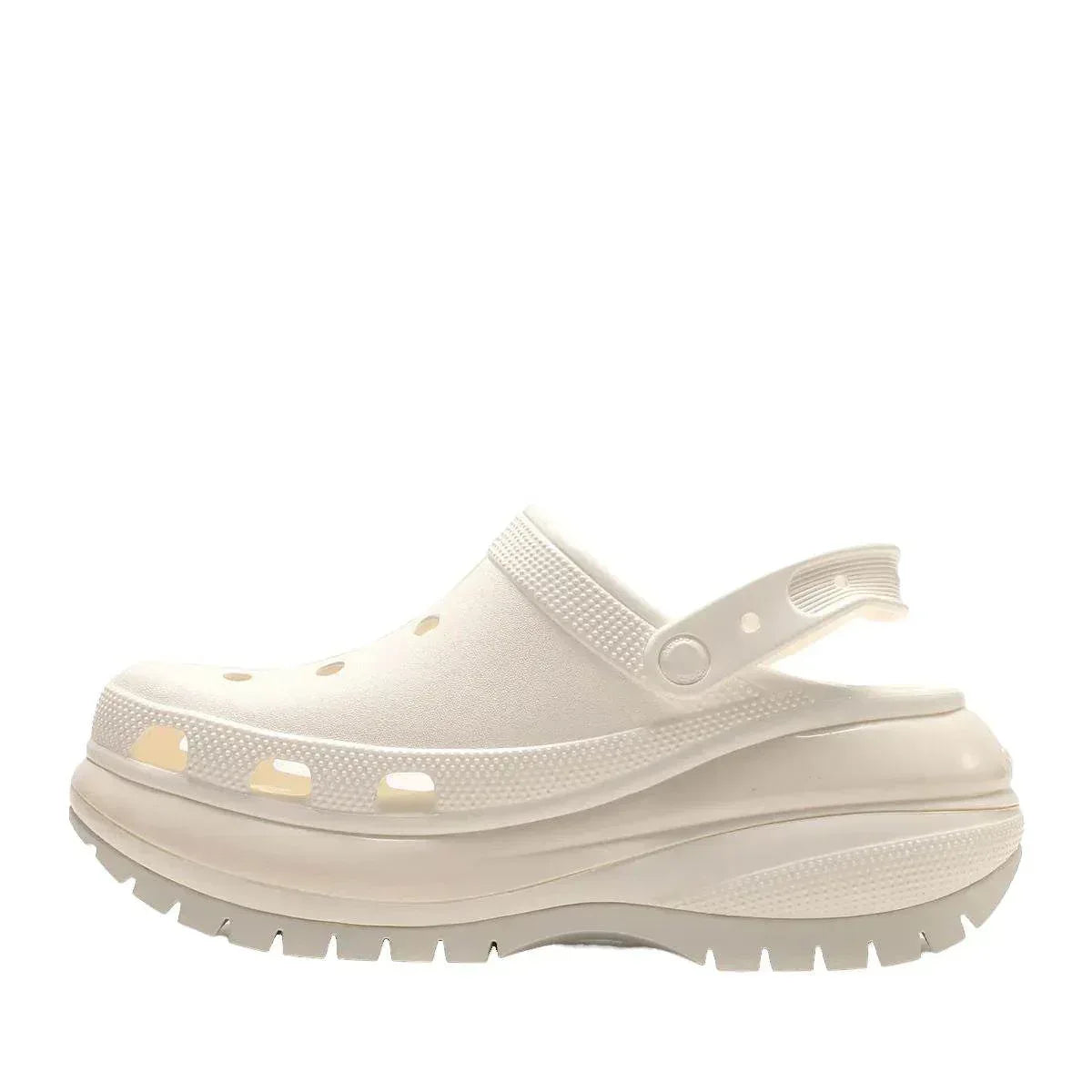 כפכפי קרוקס פלטפורמה במהדורה מיוחדת Crocs Classic Mega Crush Clog Whit ...
