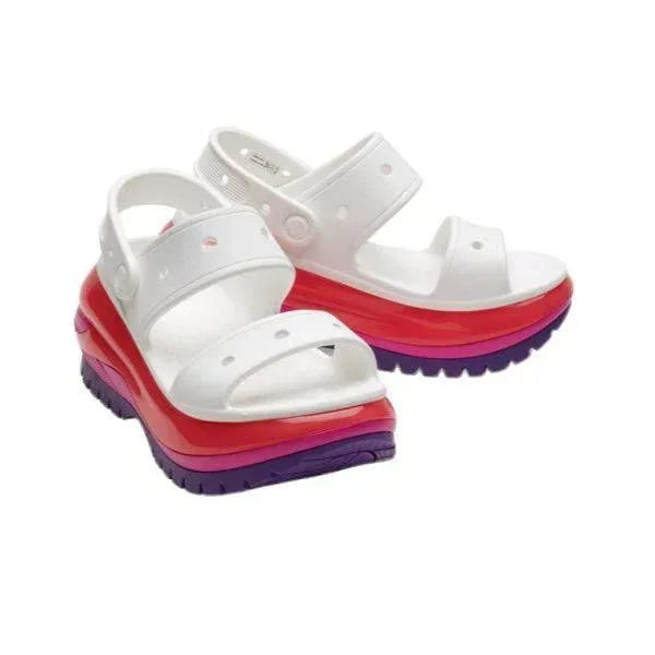 סנדלי קרוקס פלטפורמה במהדורה מיוחדת Crocs Classic Mega Crush Sandal Ne ...