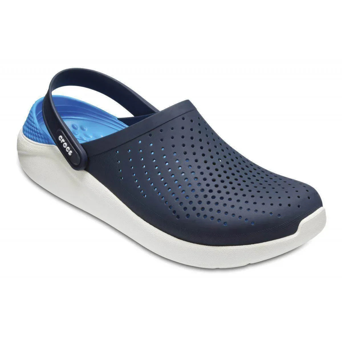 כפכף קרוקס כחול/לבן Crocs Lite Ride – AroSport