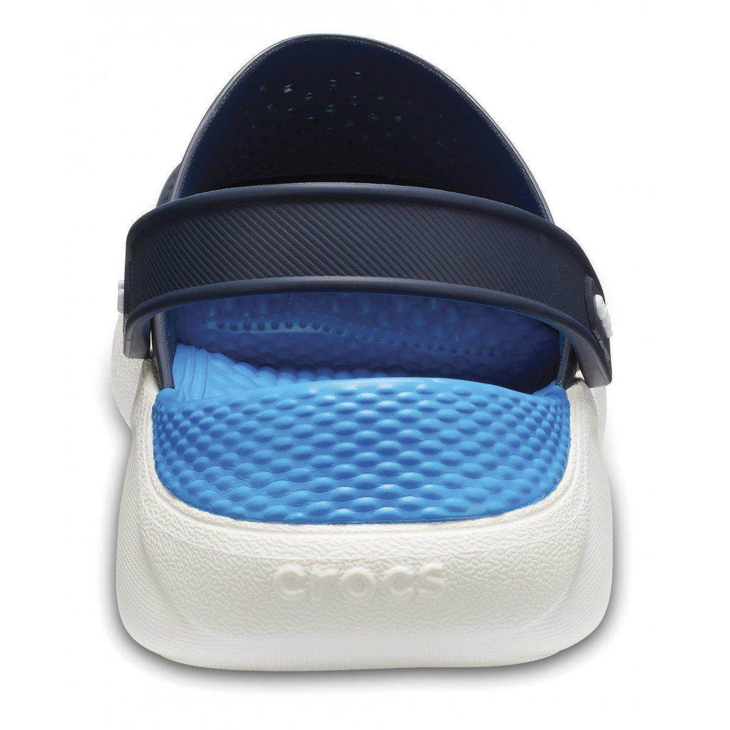 כפכף קרוקס כחול/לבן Crocs Lite Ride – AroSport