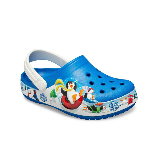 כפכפי קרוקס בעיטור פינגוין לילדים Crocs Playful Penguin Clog 205822-4J ...