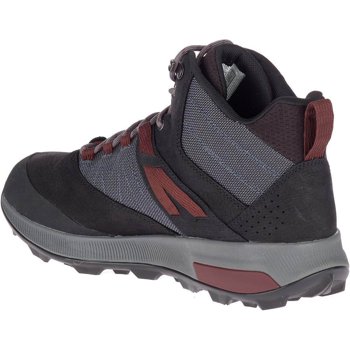 נעלי טיולים מירל לגברים Merrell J16885 ZION MID WP Black – AroSport