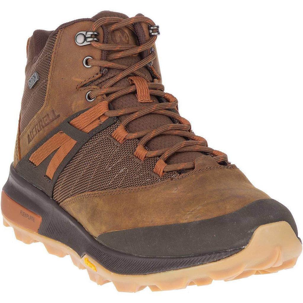 נעלי טיולים מירל לגברים Merrell J16887 ZION MID WP Tofy – AroSport